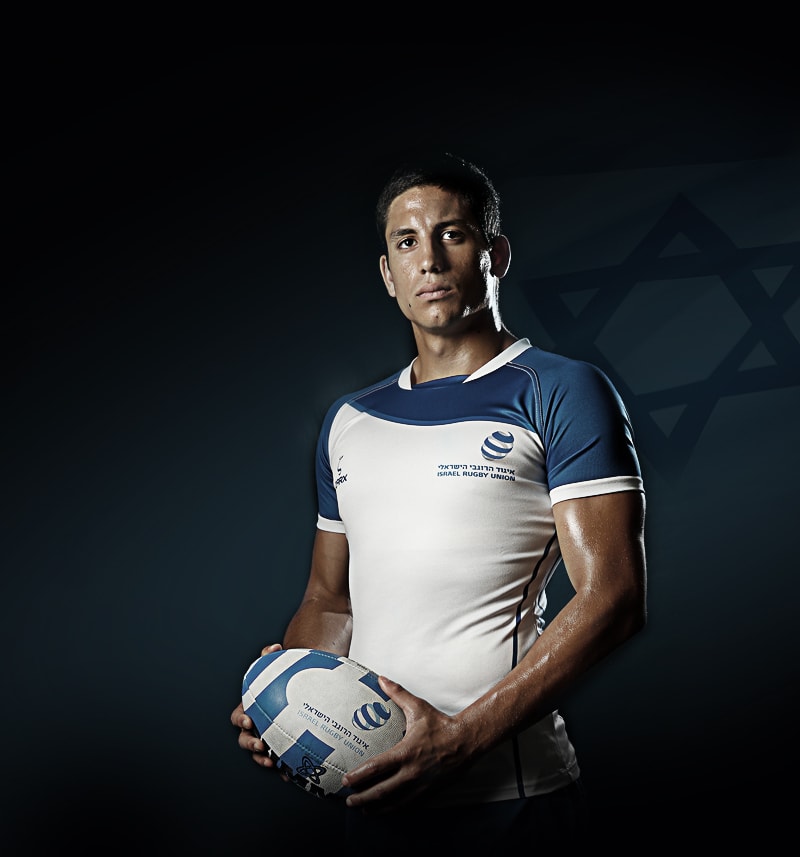 Sports Branding, Logo Design, corporate identity - Rugby Israel | Bee ...